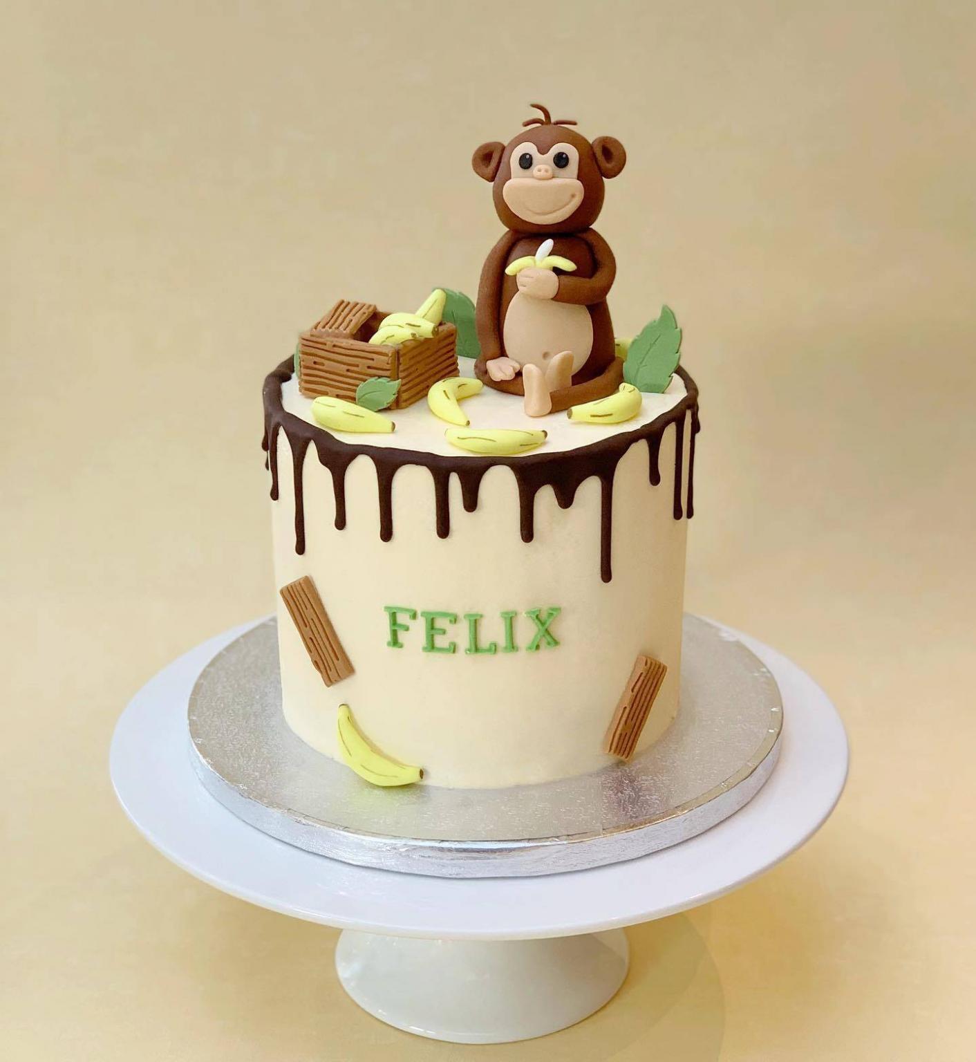 Cheeky Monkey Cake - C for Cakes