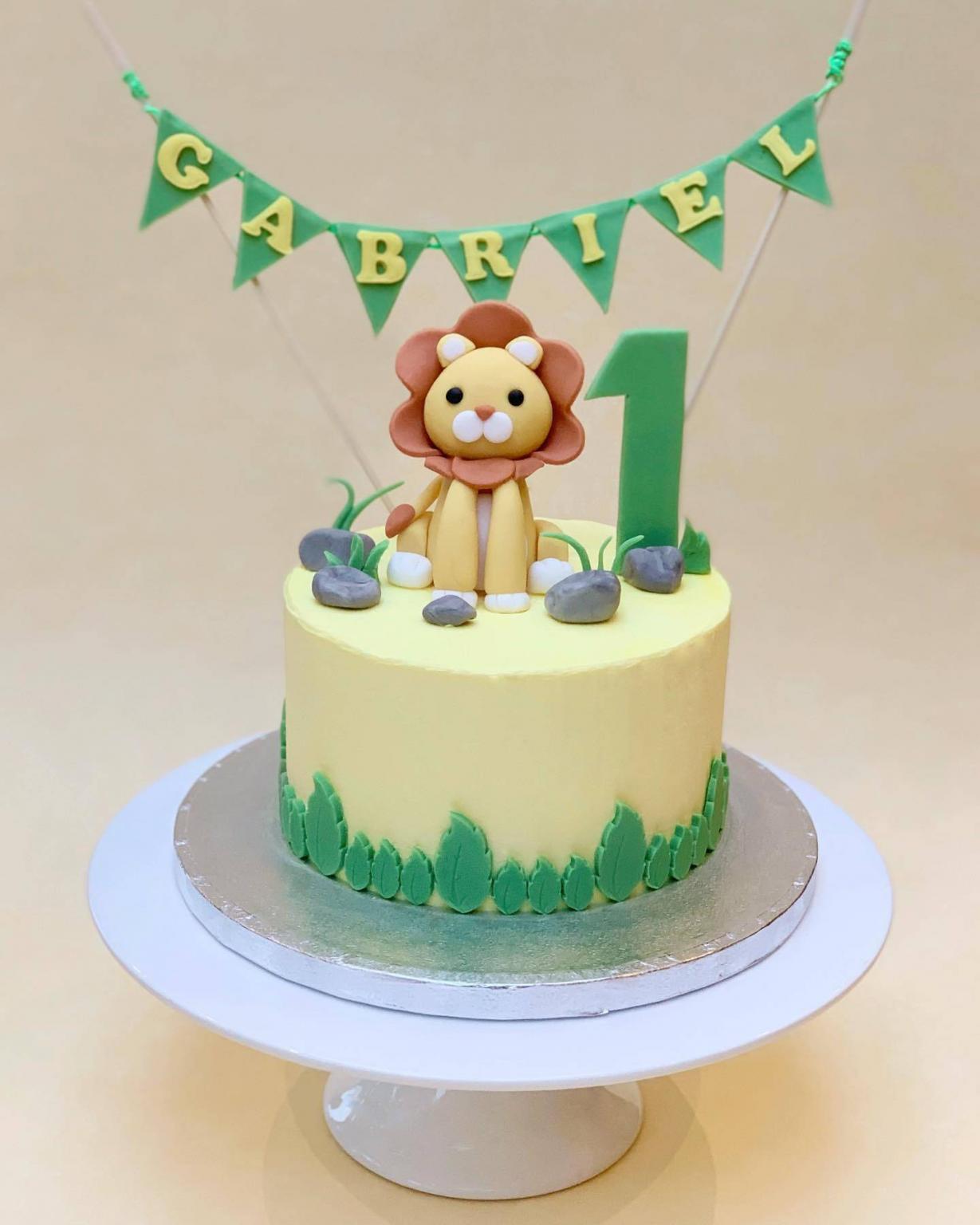 Cute Lion Cake - C for Cakes